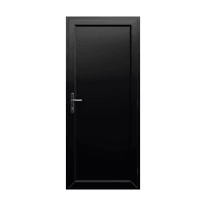 Full Flat Panel uPVC Single Door - AWM Glass