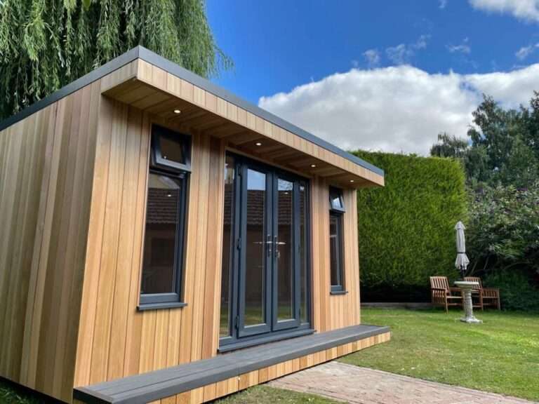 Offset Anthracite Grey uPVC French Doors - Made to Measure - AWM Glass